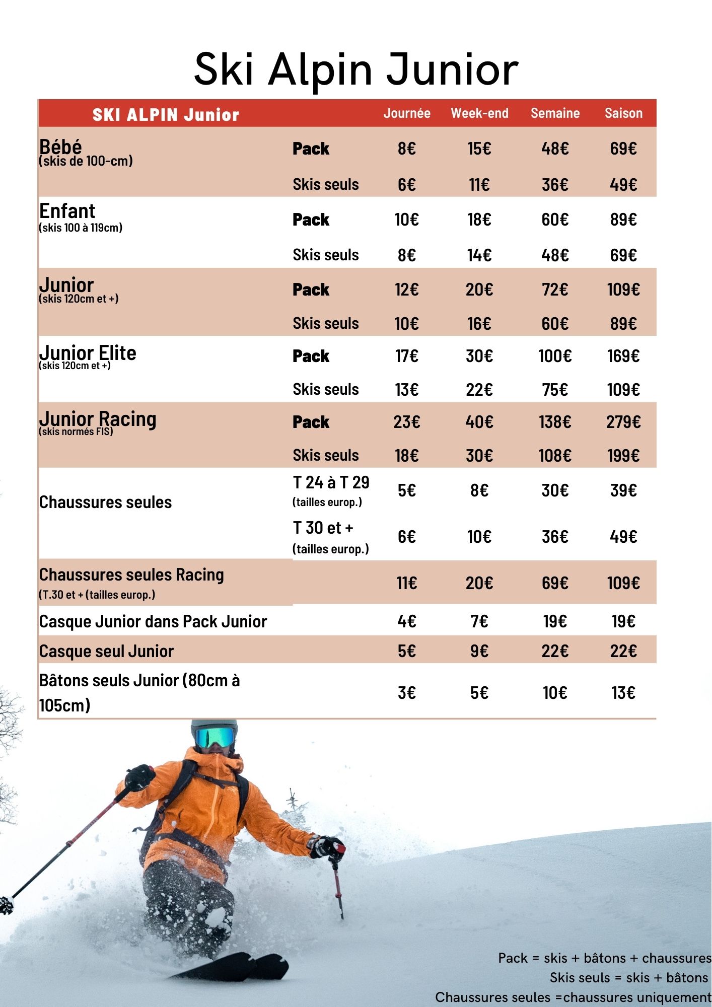 Location skis Grenoble - Horizon Montagne - La Boîte à Skis